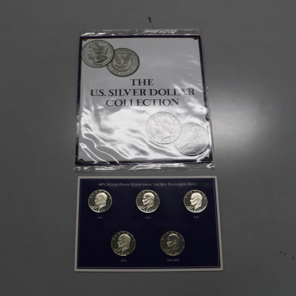 US Eisenhower Silver Clad Complete Proof Set, 5 Coins | Property Room