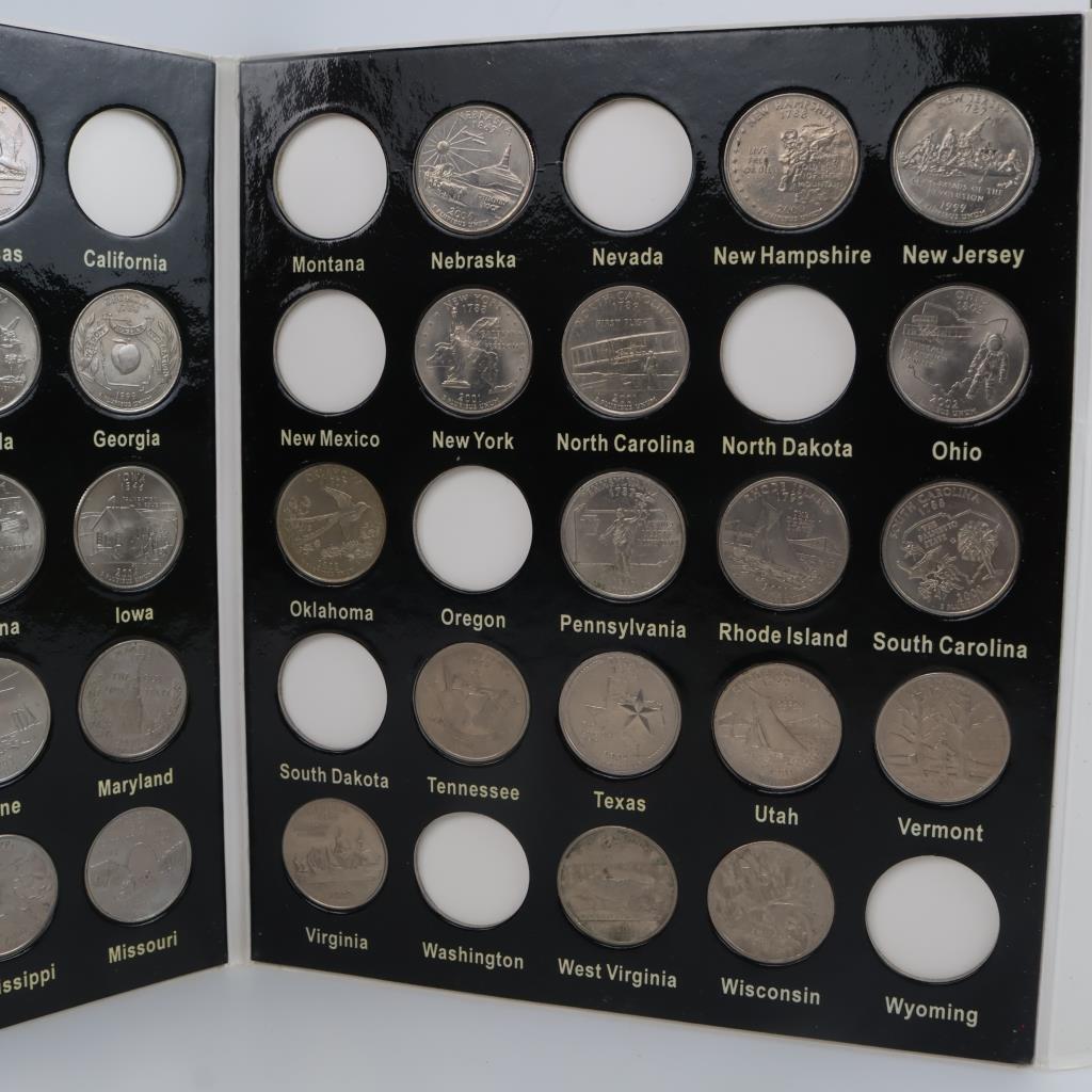US Fifty States Quarter Collection Set; 38 Pieces | Property Room