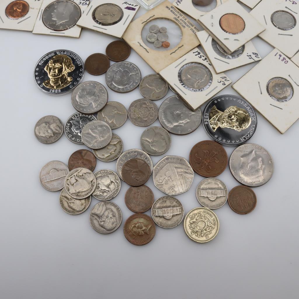US & Foreign Coins, 50+ Pieces | Property Room