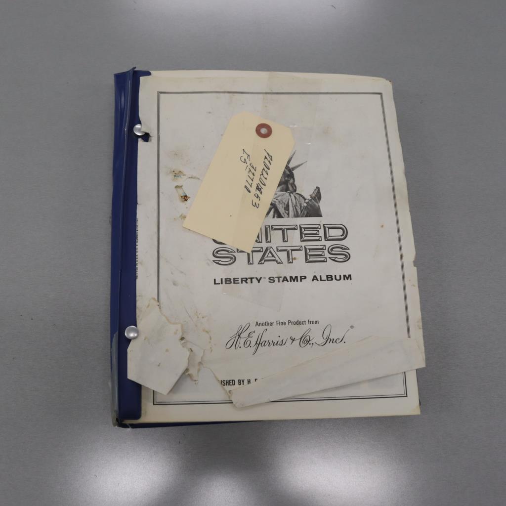 US Liberty Stamp Album, 200+ Stamps | Property Room