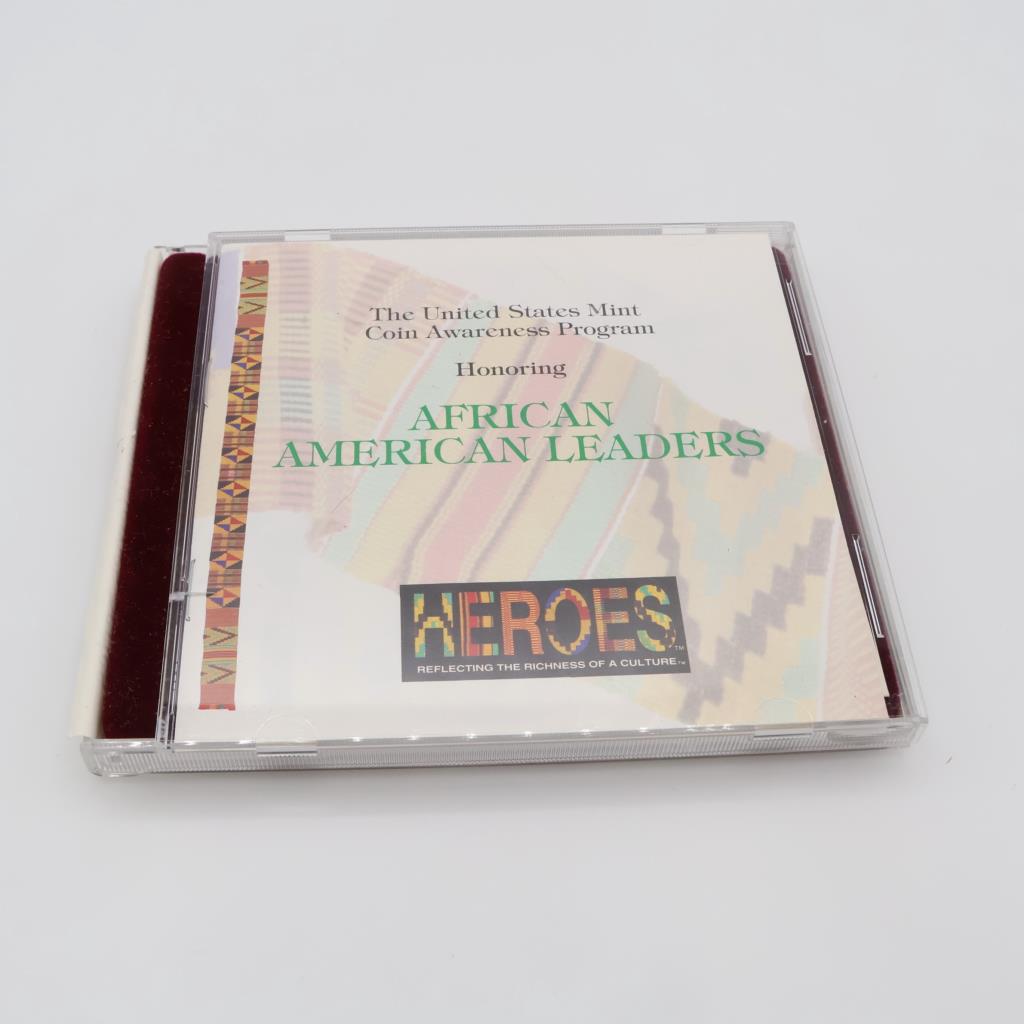 US Mint Awareness Program African American Leaders Bronze Bullion Set ...
