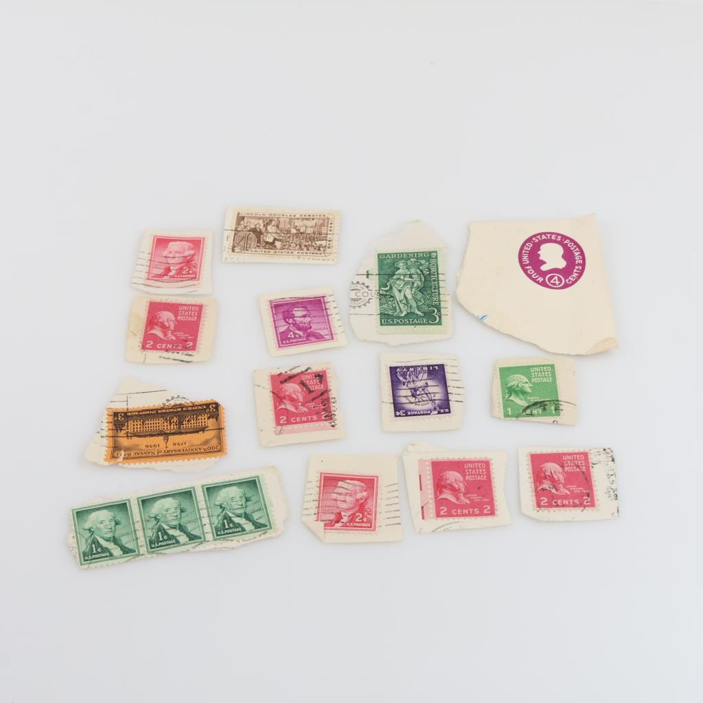 US Stamps, 16 Pieces | Property Room