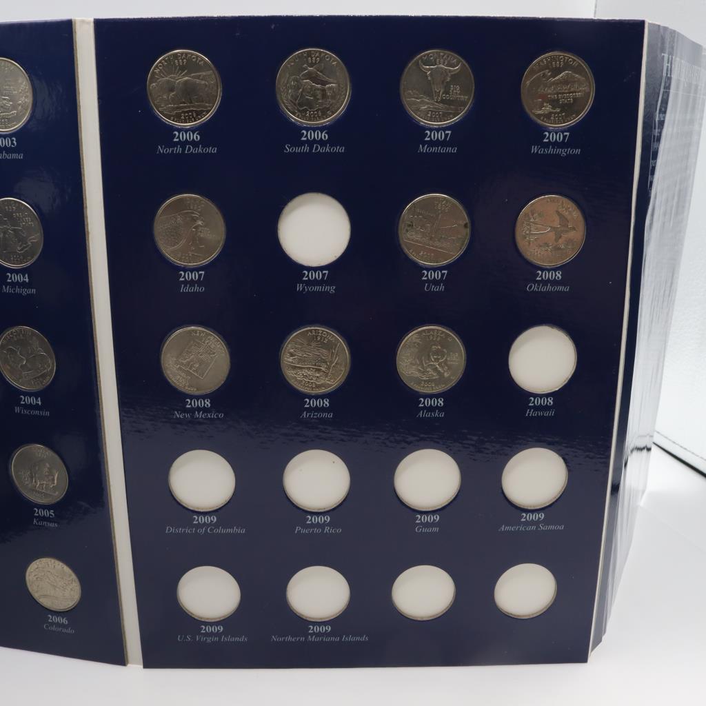 US State Quarters Collection Booklet, 32+ Pieces | Property Room