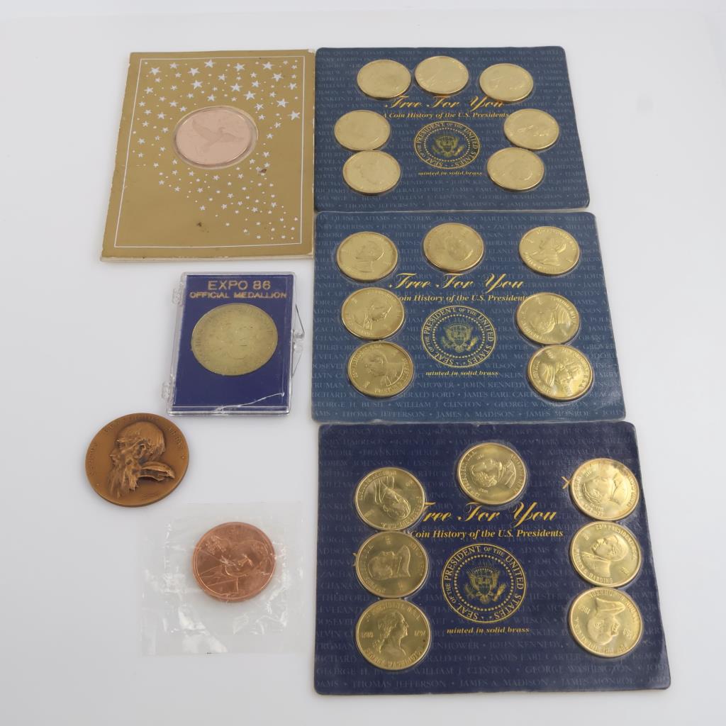 US Tokens , 16+ Pieces | Property Room