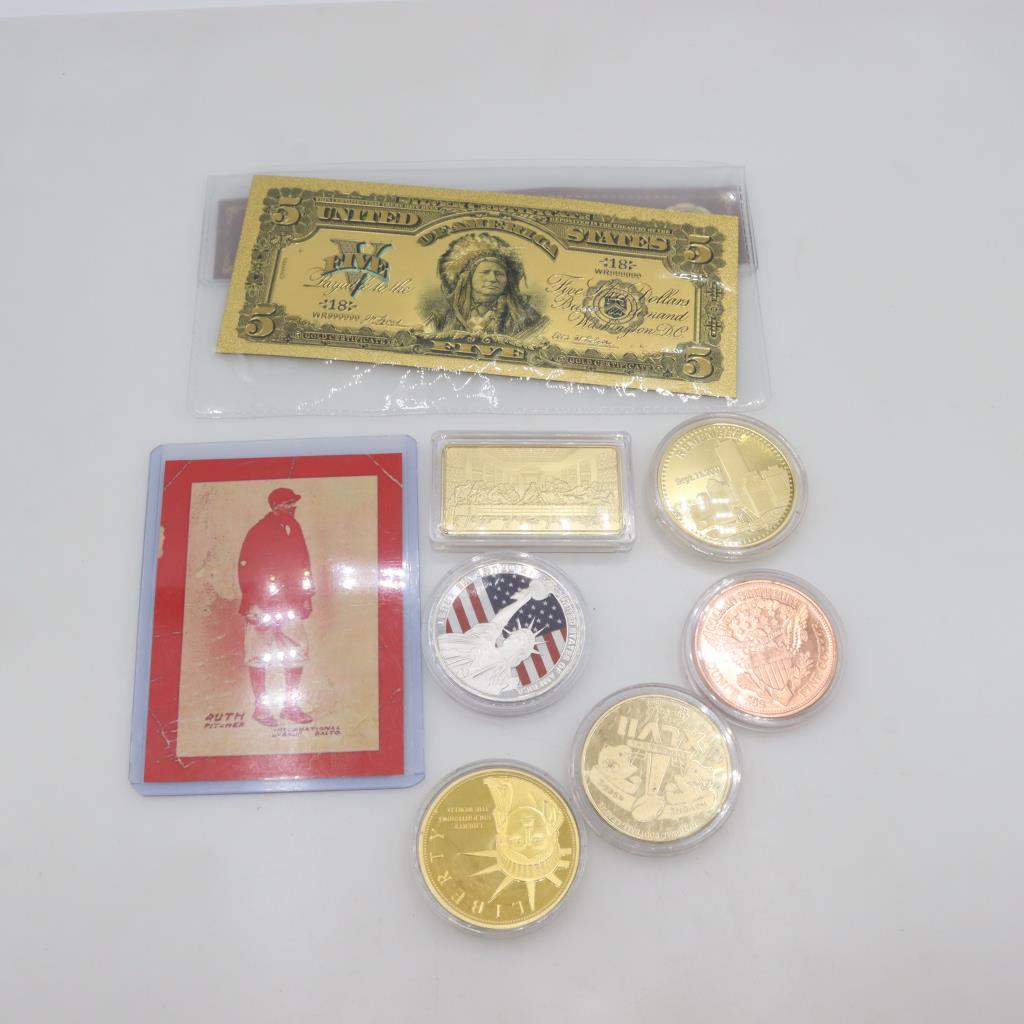 US Tokens, 7+ Pieces | Property Room