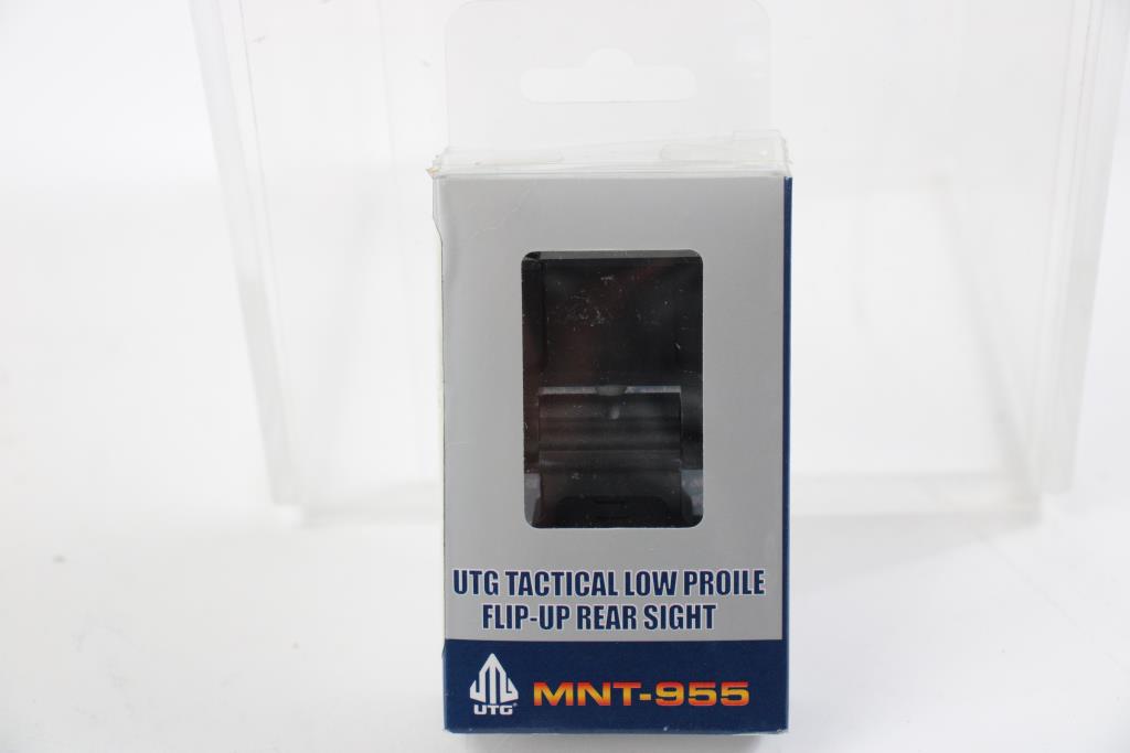 UTG Tactical Low Proile Flip-Up Rear Sight | Property Room