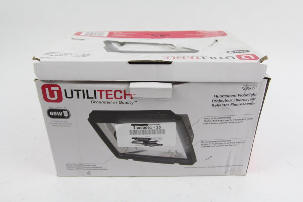 Utilitech 296861 Flourescent Floodlight | Property Room