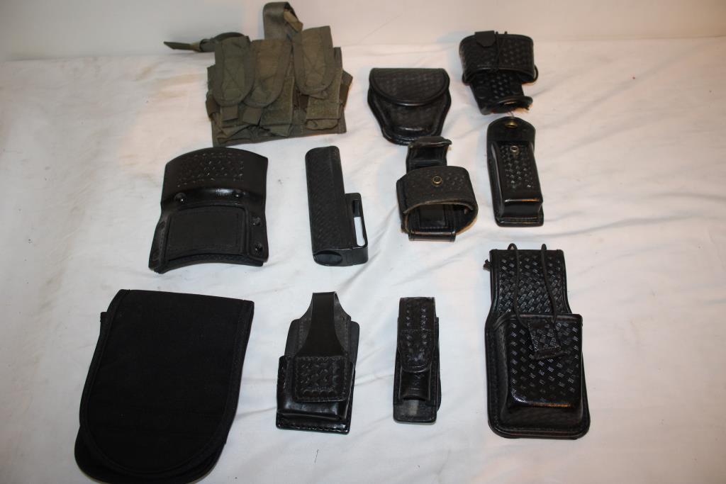 Utility Belts, Gun Holsters, And More Bulk Lot, 30+ Pieces | Property Room