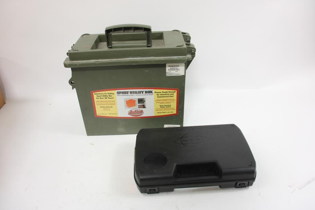 Utility Box And Gun Cases, 4 Pieces | Property Room