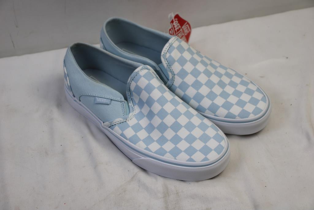 Vans, Asher Baby Blue Woman, Size 8 | Property Room