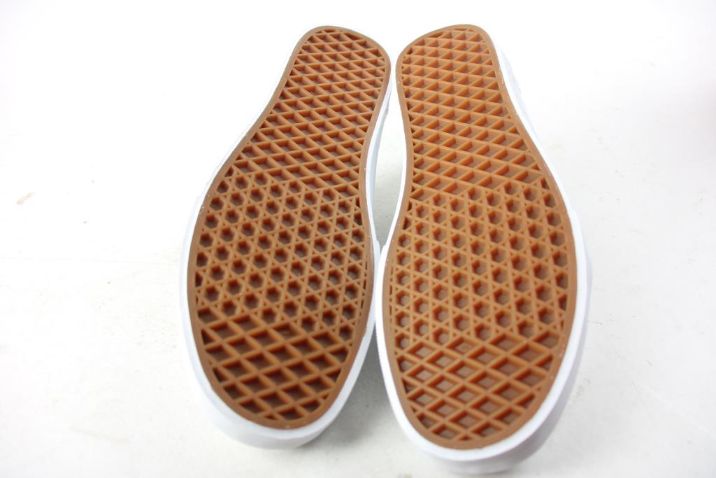 Vans Ward Checkered Women's Shoes, Size 10, VN0A3IUNW51, White ...