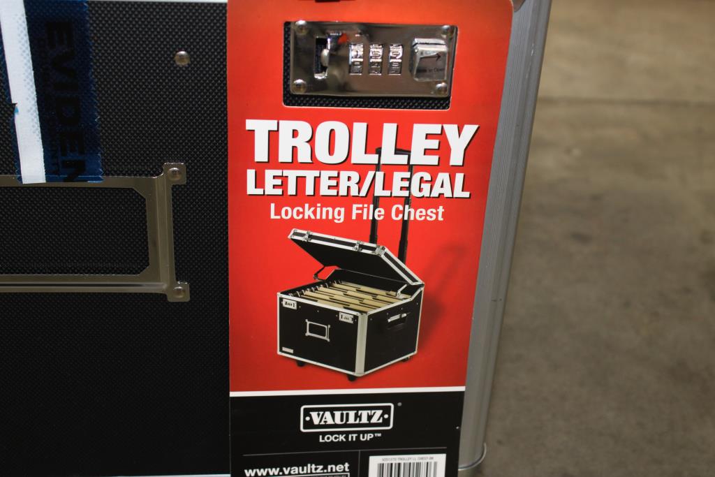 Vaultz Trolley Letter/Legal Locking File Chest | Property Room