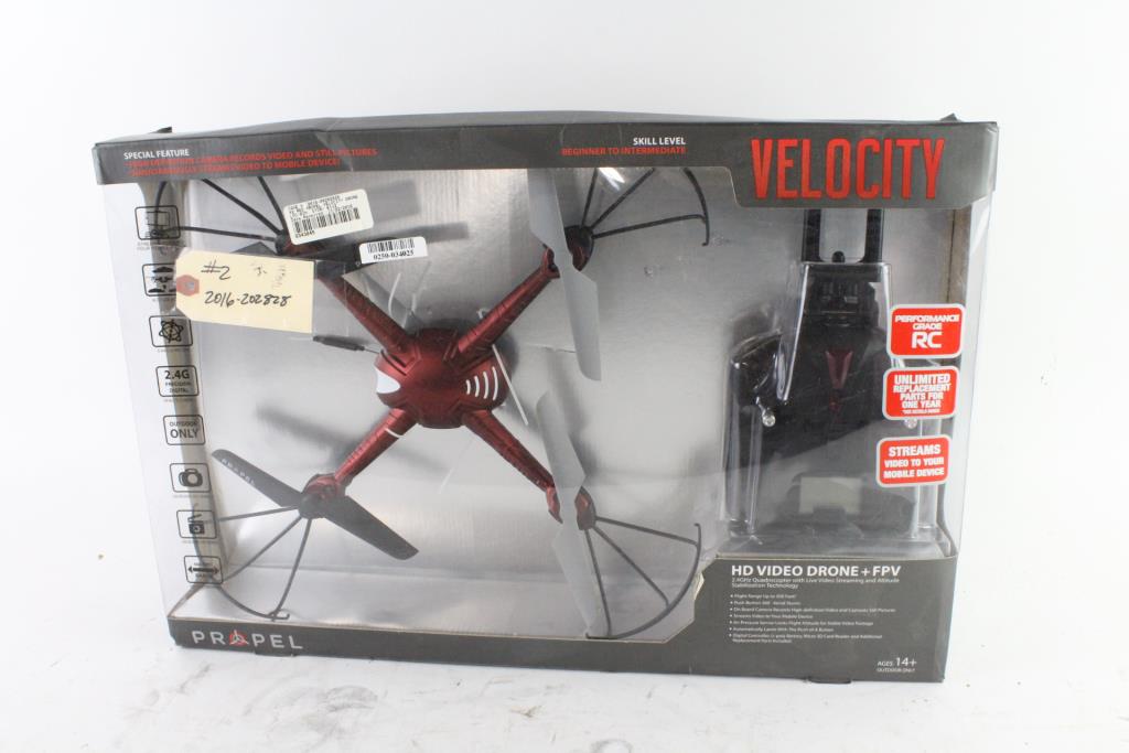Velocity HD Video Drone | Property Room