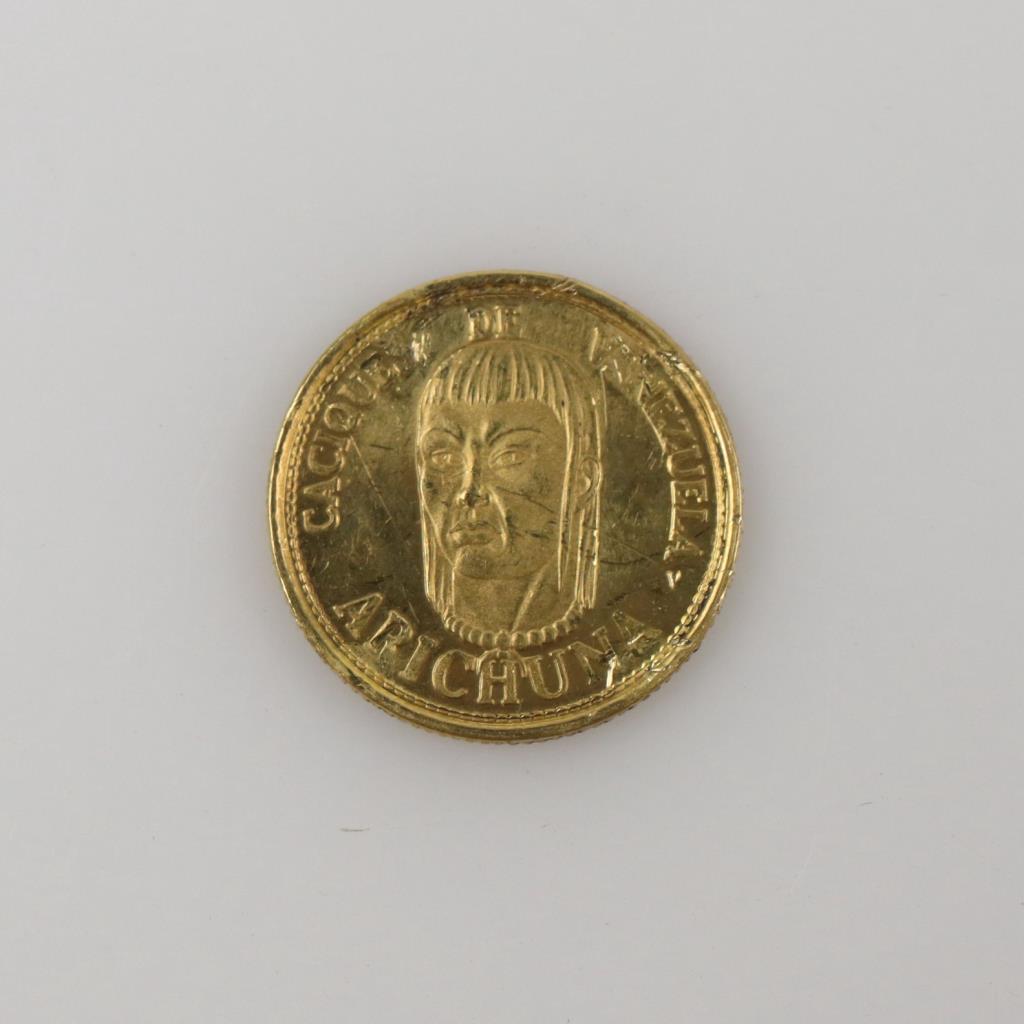Venezuelan Archuna Gold Coin | Property Room