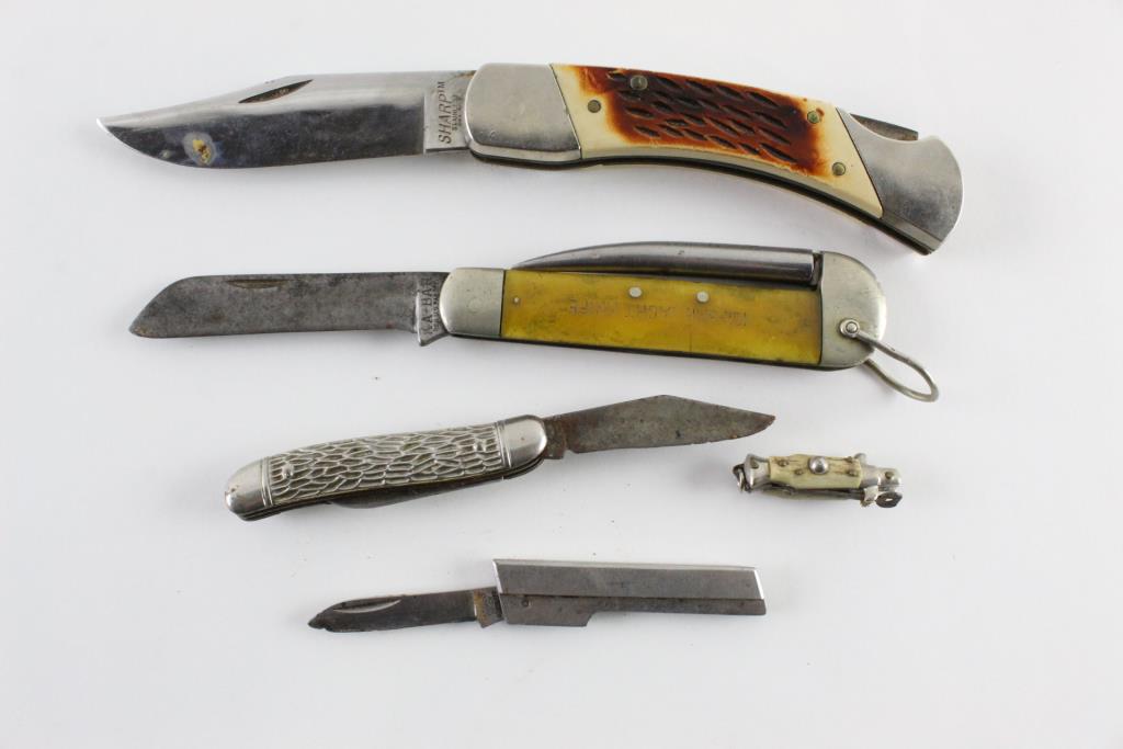 Vernco And Other Knives, 5 Pieces | Property Room
