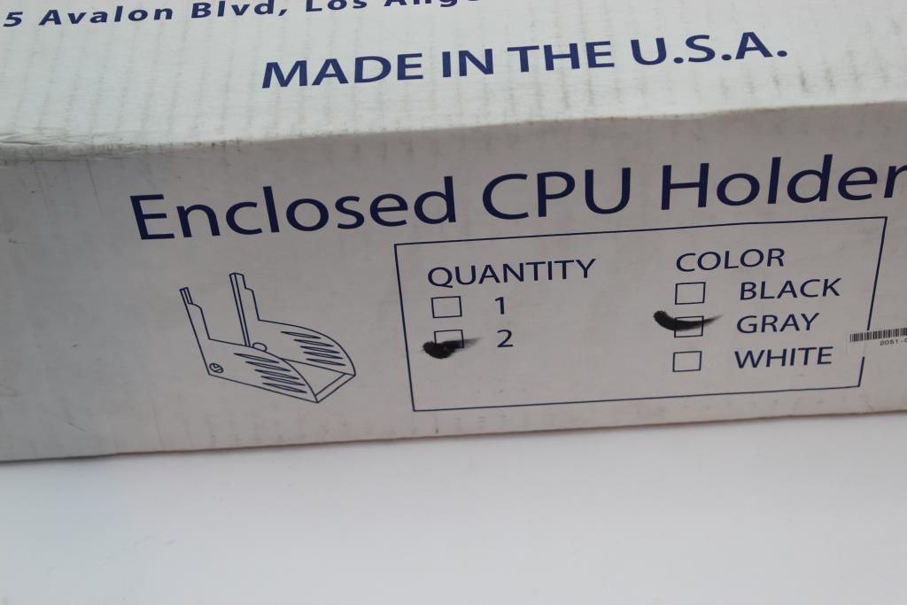 Versa Tables Enclosed Cpu Holder | Property Room