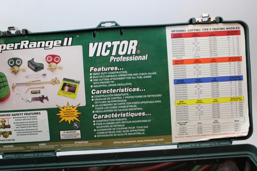 Victor Professional Super Range II, Gerber Multitool, Crescent Wrench ...