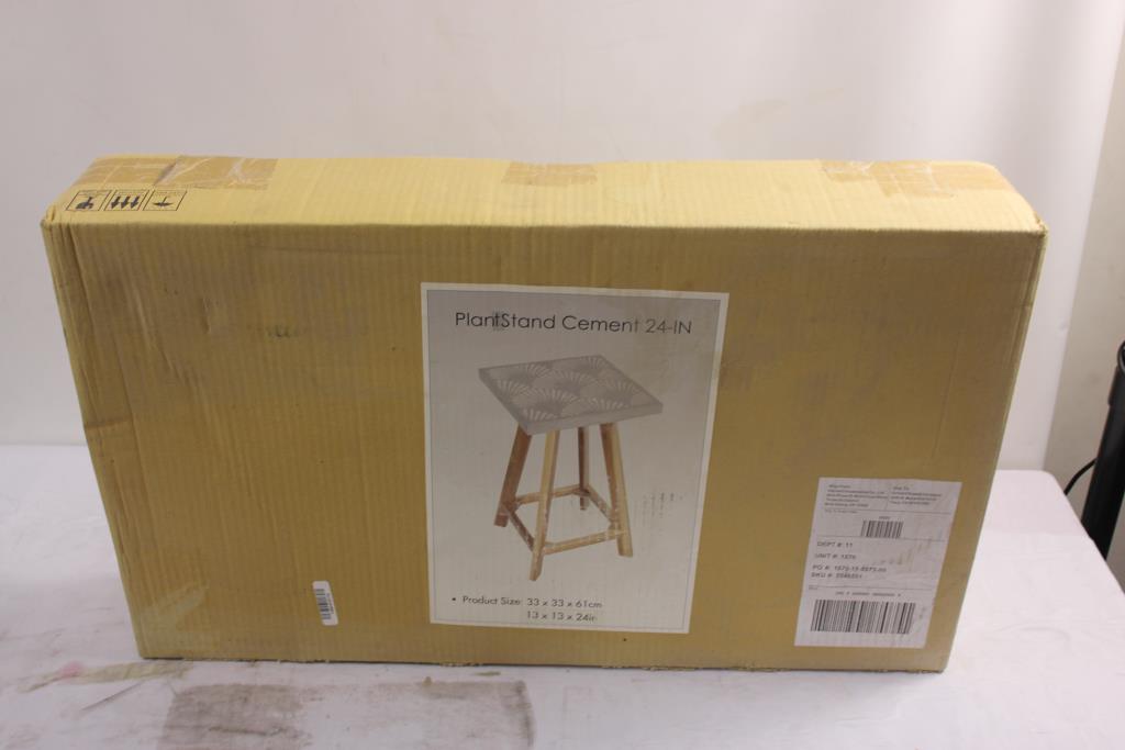 Vietnam Houseware Cement Plant Stand | Property Room