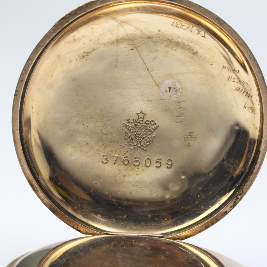 Vintage 1912 Hampden Gold Filled Pocket Watch | Property Room