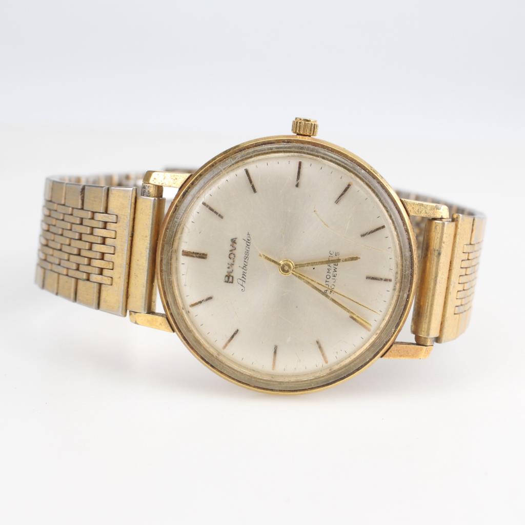 Vintage 1960's Bulova Ambassador Automatic Watch | Property Room