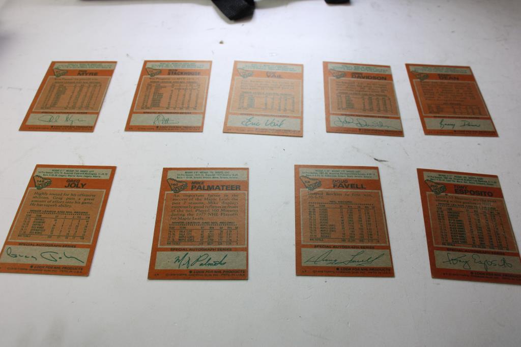 Vintage 1978 Topps NHL Trading Cards | Property Room