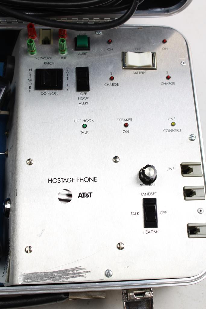 Vintage AT&T Hostage Phone In Carrying Case | Property Room