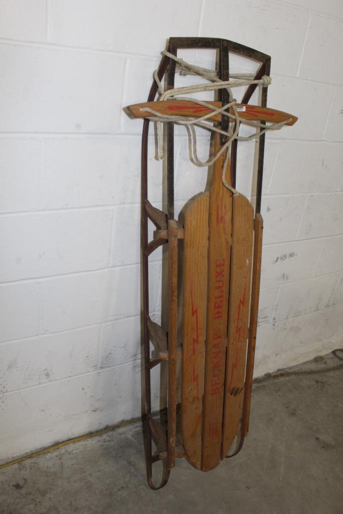 Vintage Belknap Deluxe Sled | Property Room