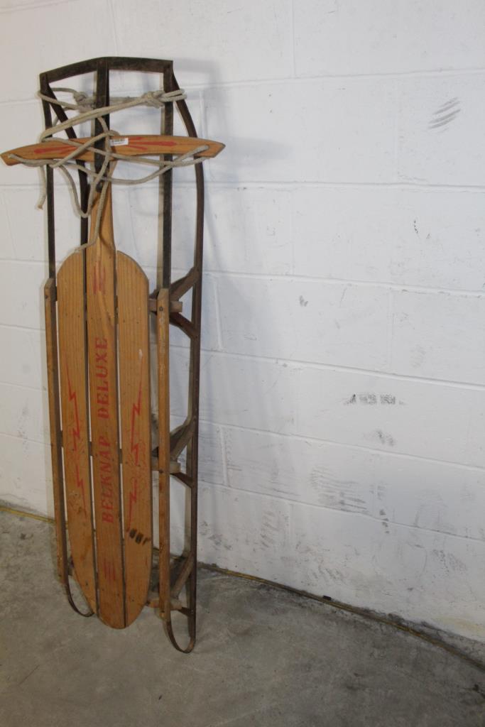 Vintage Belknap Deluxe Sled | Property Room