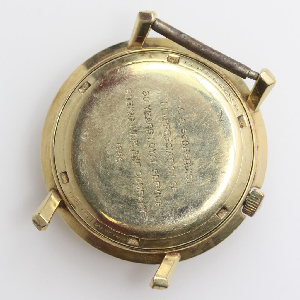 Vintage Hamilton 14kt Gold Watch Case | Property Room