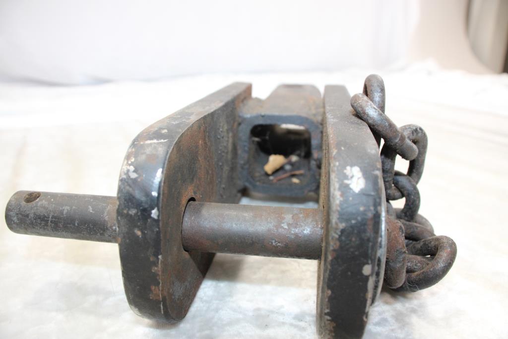 Vintage Heavy Duty Metal With Chain Tool | Property Room