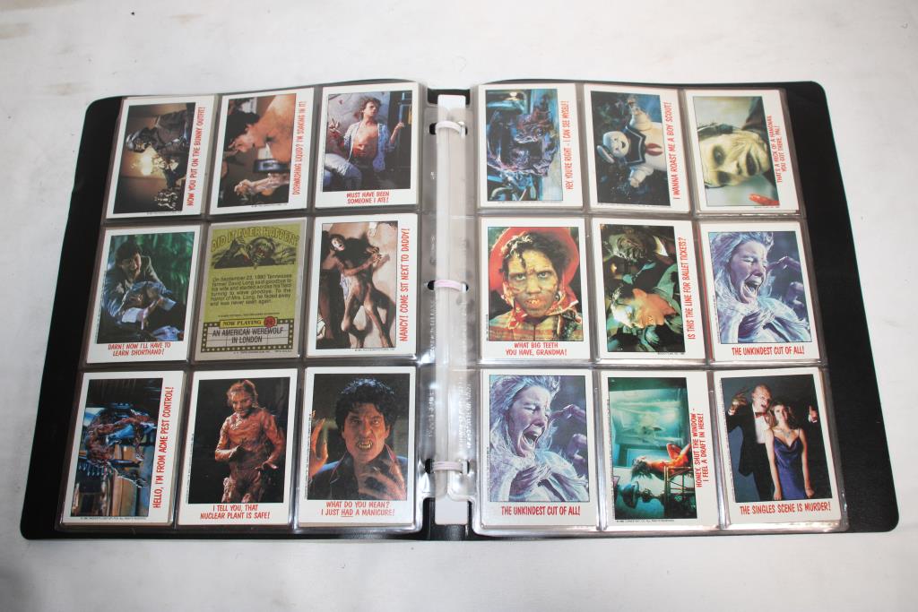 Vintage Horror Trading Cards | Property Room