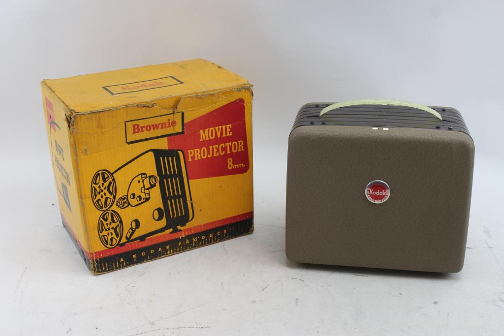 Vintage Kodak 8mm Brownie Movie Projector | Property Room