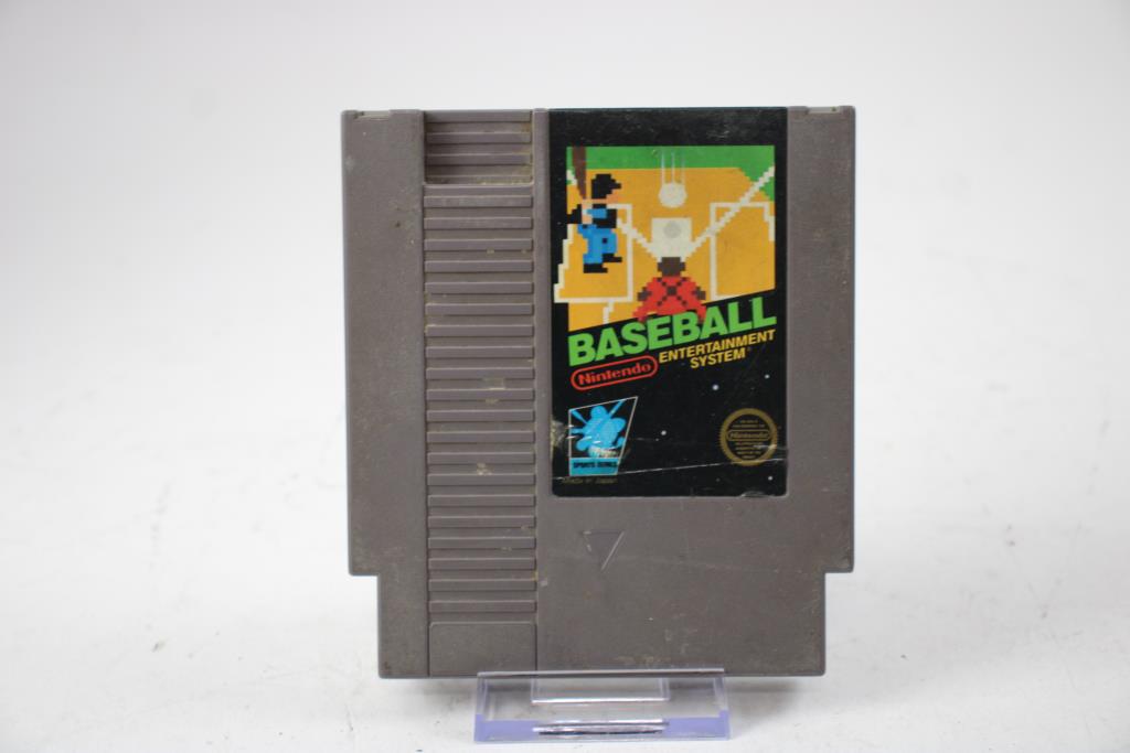 Vintage Nintendo Video Game - Baseball | Property Room