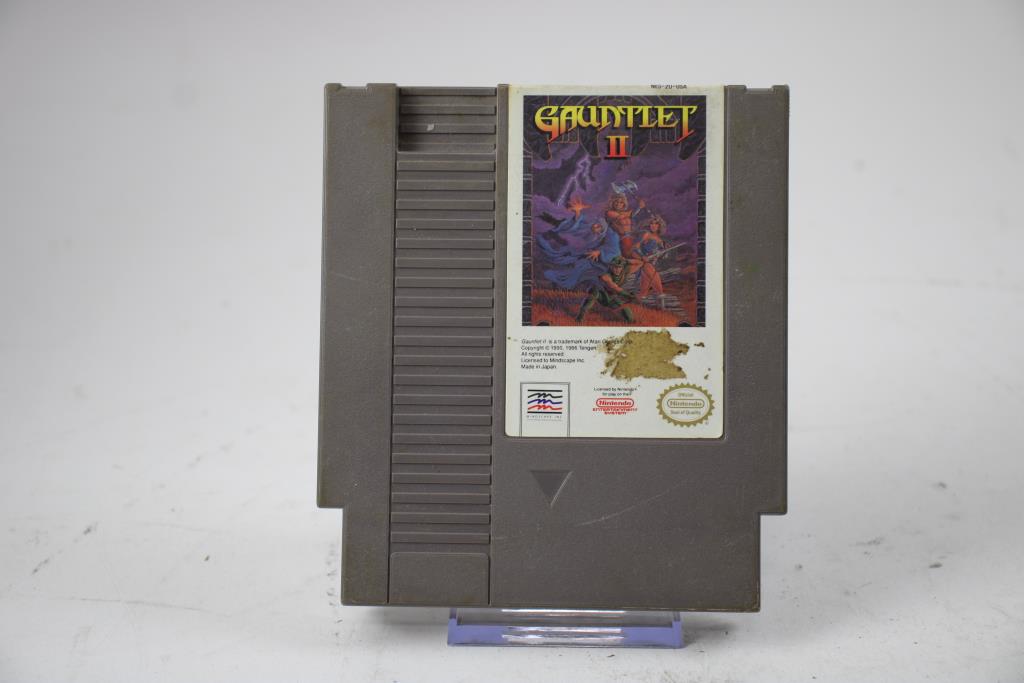 Vintage Nintendo Video Game - Gauntlet II | Property Room
