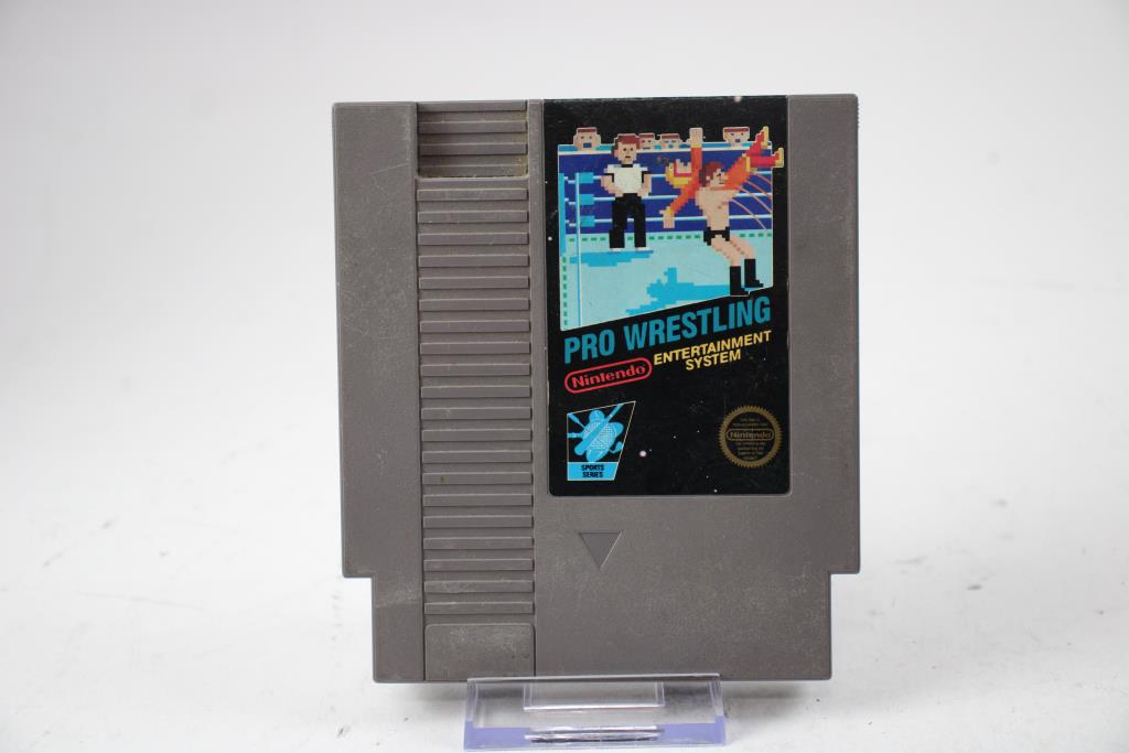 Vintage Nintendo Video Game - Pro Wrestling | Property Room
