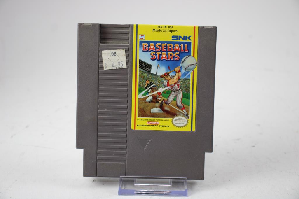 Vintage Nintendo Video Game - SNK Baseball Stars | Property Room