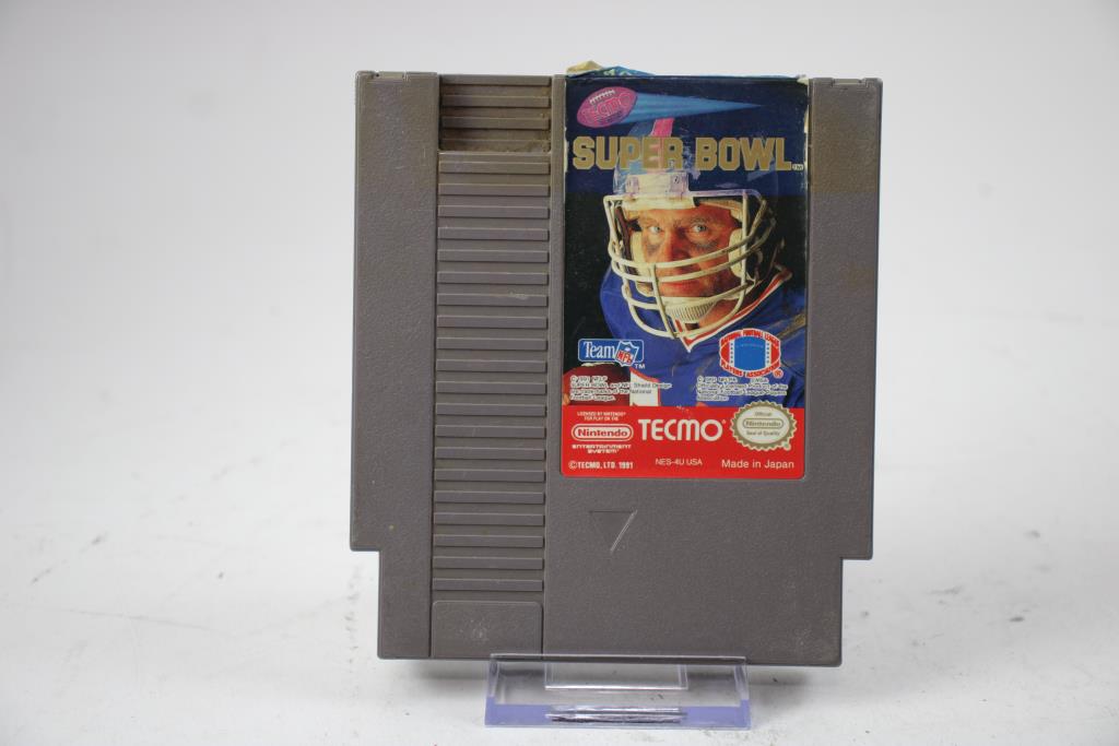 Vintage Nintendo Video Game - Super Tecmo Bowl | Property Room