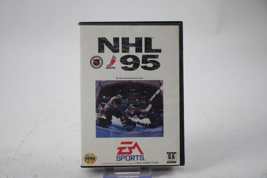 Vintage Sega Genesis Video Game - NHL 95 | Property Room