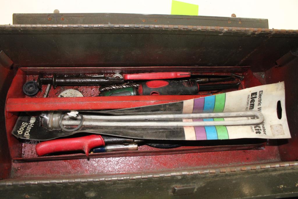 Vintage SK Toolbox With Hand Tools, 10+ Pieces | Property Room
