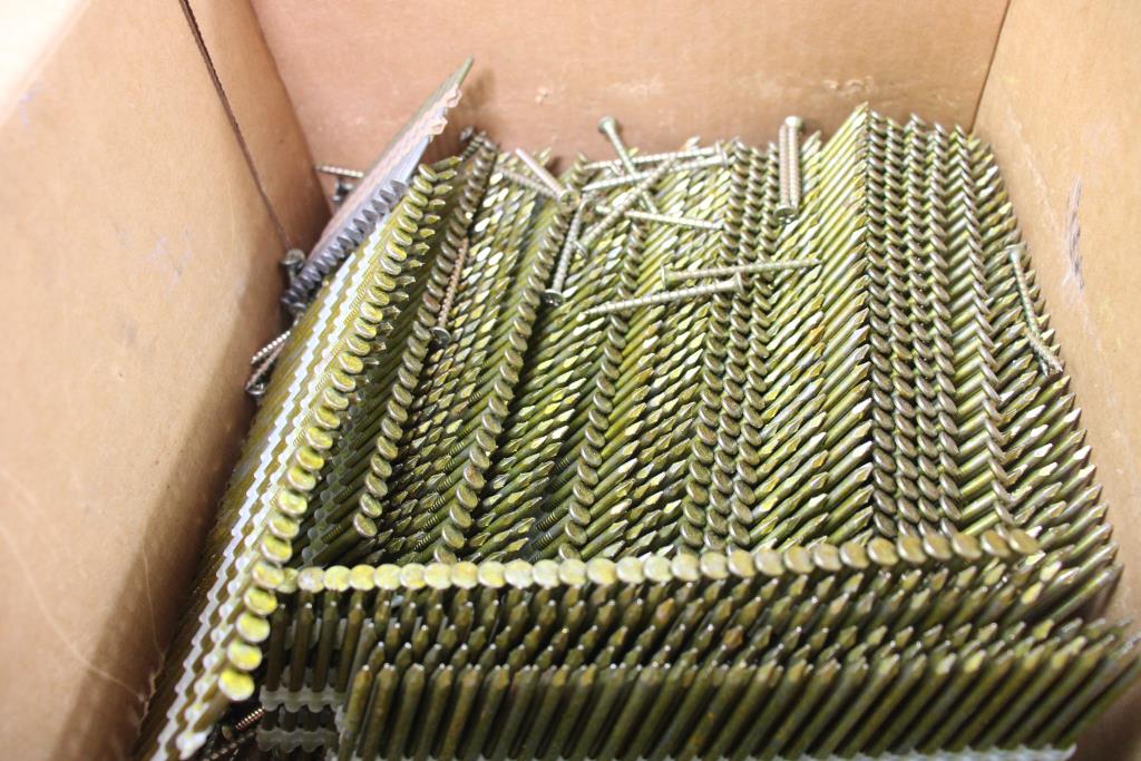 Vinyl Coated Smooth Nails, 50+ Pieces | Property Room