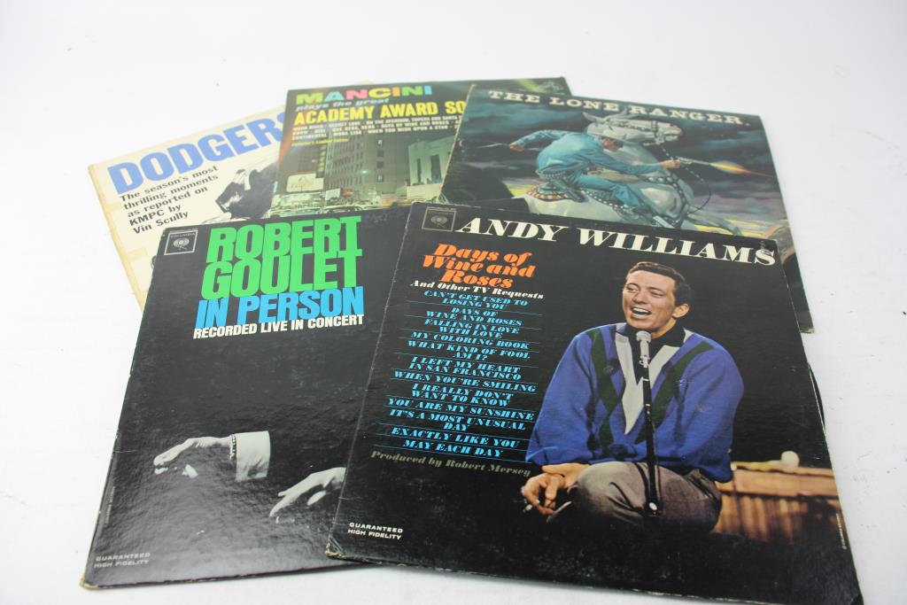 Vinyl Record Collection Bulk Lot, 25+ Pieces | Property Room
