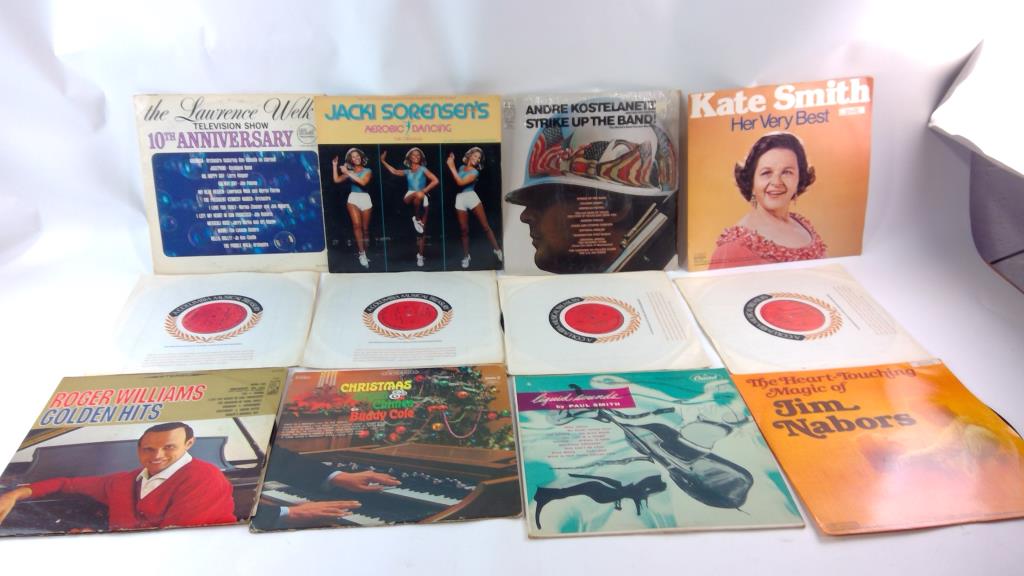 Vinyl Record Lot, 10+ Pieces | Property Room