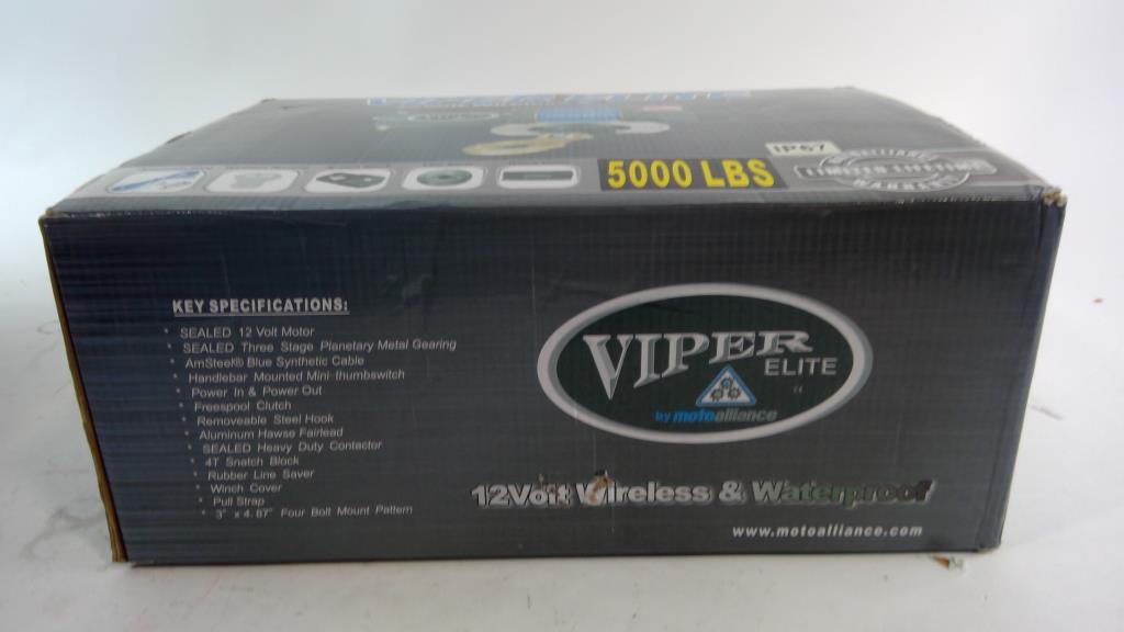 Viper Elite 12v Wireless&Waterproof Winch | Property Room