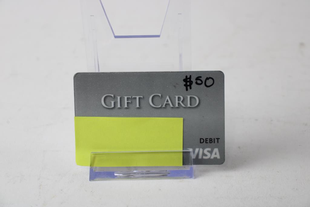 Visa Gift Card $50.00 | Property Room