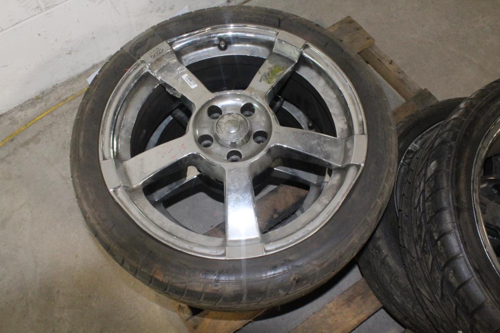 VIsion 18" Rims/wheels, 4 Pieces | Property Room