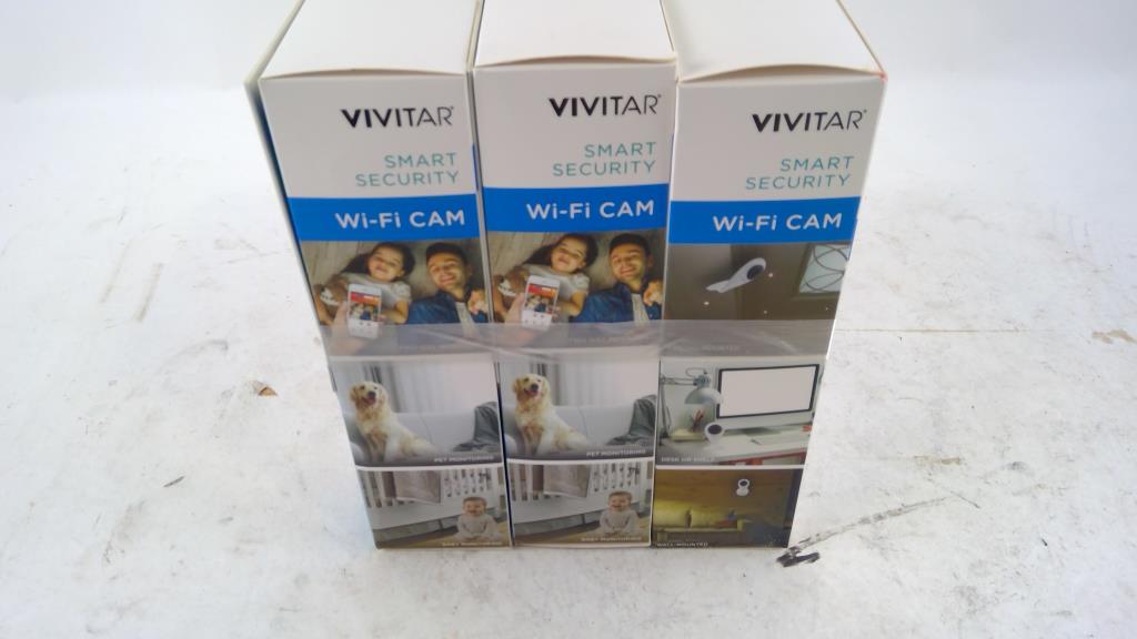 Vivitar Smart Security Wifi Cam 3 Pieces | Property Room
