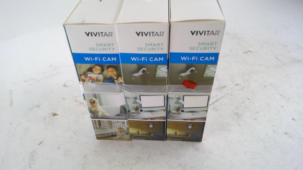 Vivitar Smart Security Wifi Cam 3 Pieces | Property Room