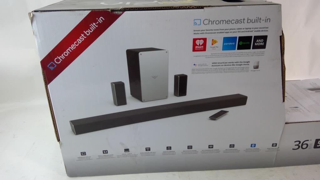 Vizio 36" Smartcast Wireless Sound Bar System | Property Room