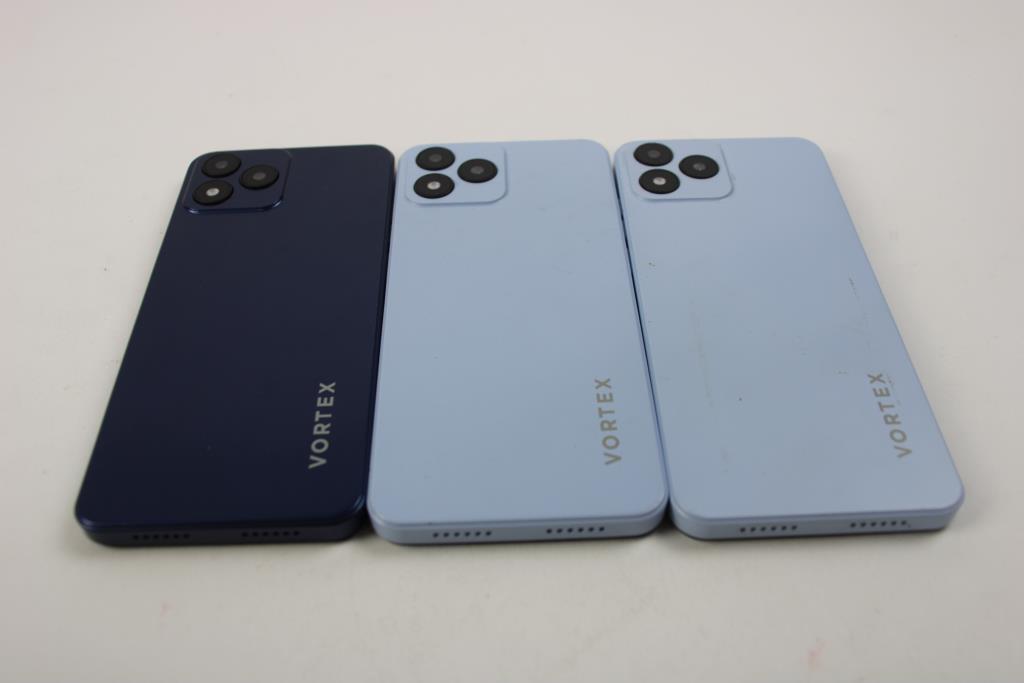 Vortex Cell Phone Lot, 3 Pieces, Sold For Parts | Property Room