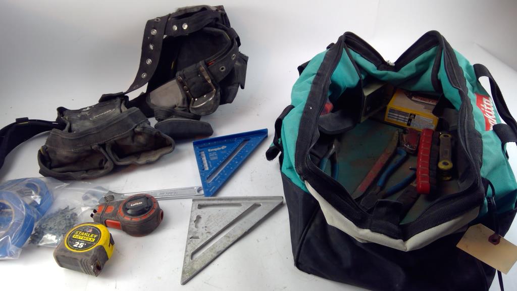 Voyager Tool Belt, Pittsburgh Adjustable Wrench, And More, 18+ Pieces ...